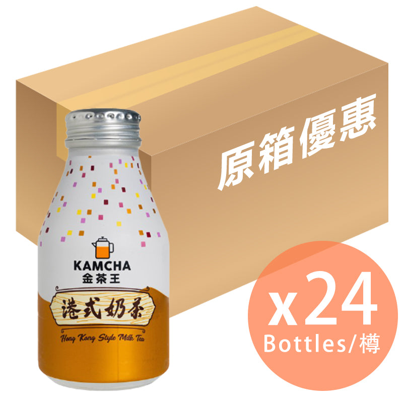 [原箱]金茶王 - 港式奶茶 280ml x 24(4891444008600_24) – 香港零食大王