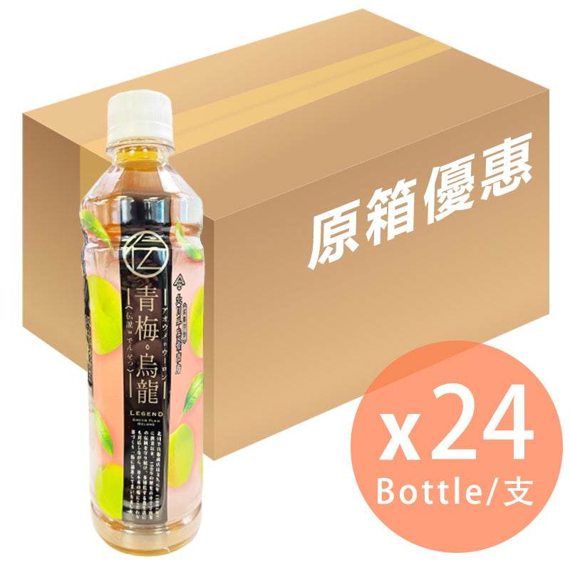 [原箱]道地 - 北川半兵衛商店傳說 青梅烏龍茶 430ml x 24支(4892214055619_24) – 香港零食大王