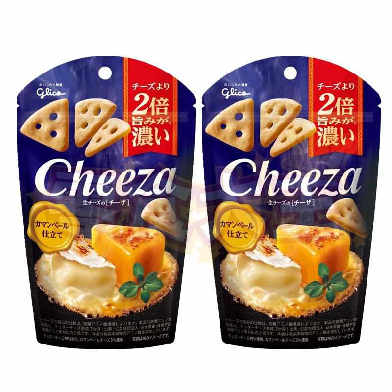 Glico 固力果 Cheeza 卡芒貝爾芝士(Camembert Cheese)脆片 40g x 2包 – 香港零食大王